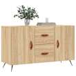 vidaXL Sideboard Brown Oak 100x36x60 cm Engineered Wood | vidaXL.co.uk