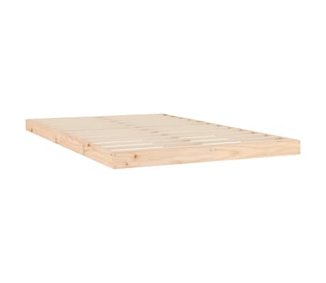 vidaXL Bed Frame 120x200 cm Solid Wood Pine | vidaXL.co.uk