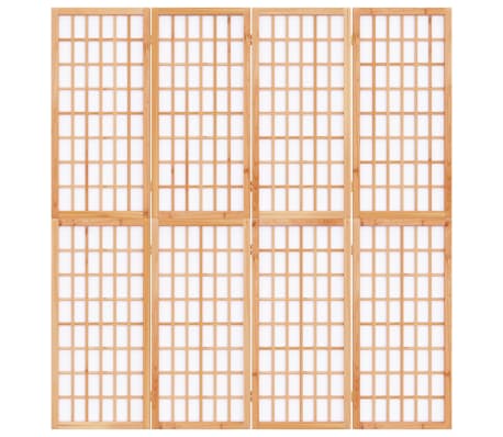 vidaXL 4-panels rumdeler 160x170 cm foldbar japansk stil