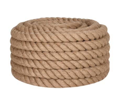 vidaXL Funie de iută 10 m lungime, 30 mm grosime | vidaXL.ro