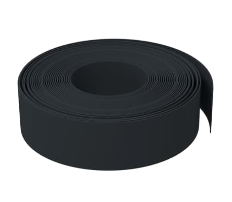vidaXL Garden Edging Black 10 m 15 cm Polyethylene | vidaXL.com.au