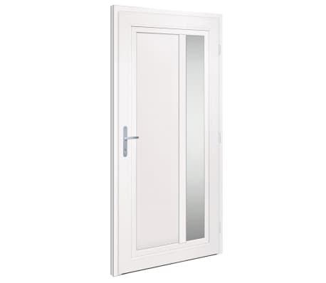 vidaXL Front Door Anthracite 108x208 cm PVC | vidaXL.ie