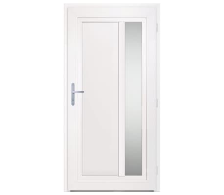 vidaXL Front Door Anthracite 108x208 cm PVC | vidaXL.ie