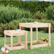 vidaXL Sand Tables 2 pcs Solid Wood Pine | vidaXL.com.au