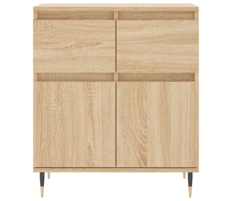 vidaXL Sideboard Sonoma Oak 60x35x70 cm Engineered Wood | vidaXL.ie