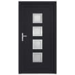 vidaXL Front Door Anthracite 98x190 cm PVC | vidaXL.ie