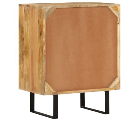 vidaXL Sideboard with 2 Doors 55x35x70 cm Solid Wood Mango | vidaXL.co.uk