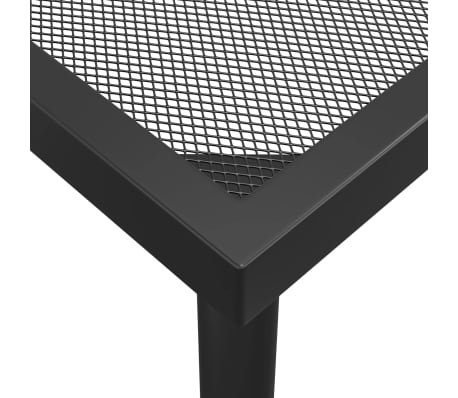 vidaXL 7 Piece Garden Dining Set Anthracite Steel | vidaXL.com.au