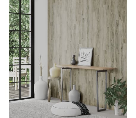 vidaXL Panouri de perete aspect lemn, gri, 4,12 m², PVC | vidaXL.ro