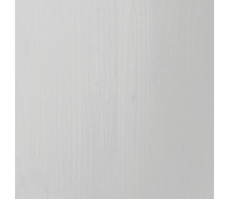 vidaXL Dulap rulant cu sertare MOSS, alb, lemn masiv de pin | vidaXL.ro