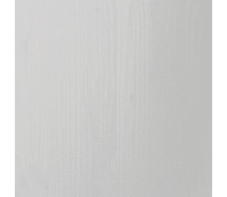 vidaXL Dulap rulant cu sertare MOSS, alb, lemn masiv de pin | vidaXL.ro