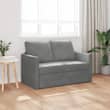 vidaXL Canapea extensibilă de podea 2 în 1, albastru, 122x204x55 cm ...