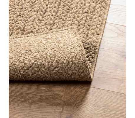 vidaXL Rug ZIZUR 120x170 cm Jute Look Indoor and Outdoor | vidaXL.ie