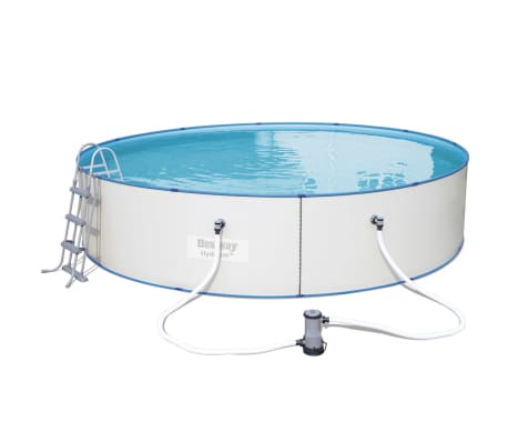 Bestway Hydrium Swimming Pool Set Steel Frame Round 460x90 cm 56386 ...