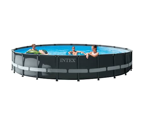Intex Ultra XTR Frame Swimming Pool Set Round 610x122 cm | vidaXL.ie