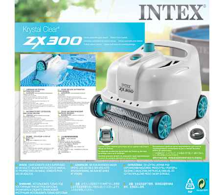 Intex ZX300 Deluxe Automatic Pool Cleaner | vidaXL.co.uk