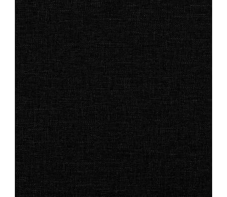 vidaXL 2 Piece Sofa Set with Cushions Black Fabric | vidaXL.com