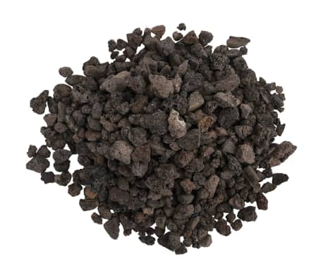 vidaXL Roci vulcanice, 25 kg, negru, 1-2 cm | vidaXL.ro