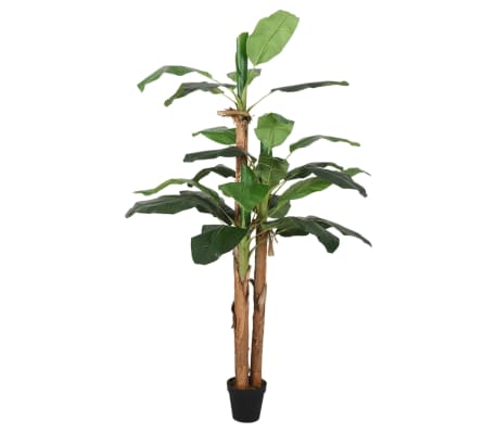 vidaXL Bananier artificial 18 frunze 150 cm verde | vidaXL.ro