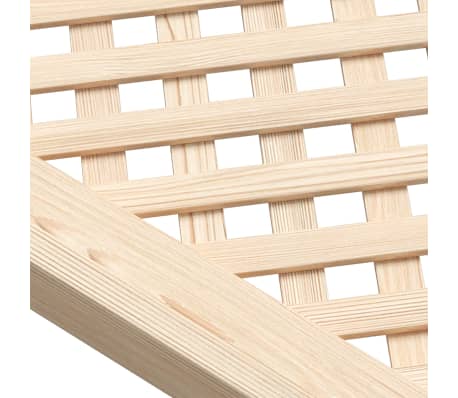 vidaXL Portes d'armoires en treillis 2 pcs 39,5x39,5 cm pin massif ...