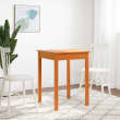 vidaXL Table à manger 55x55x75 cm Bois massif de pin | vidaXL.fr