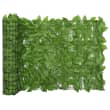 vidaXL Paravan intimitate de balcon din frunze verde 600x75 cm | vidaXL.ro