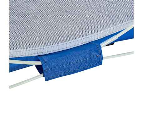 vidaXL Cort de plajă pop-up, albastru azur, rezistent la apă | vidaXL.ro