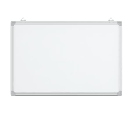 vidaXL Magnetisk tavle 80x60x1,7 cm aluminium | vidaXL.no