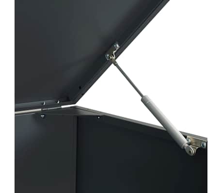 vidaXL Containerberging 4 containers 276x79x117 cm staal antraciet ...