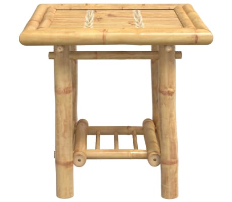 vidaXL Side Table 45x45x45 cm Bamboo | vidaXL.com.au