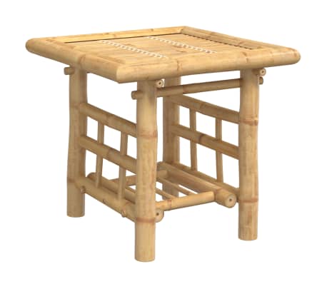 vidaXL Side Table 45x45x45 cm Bamboo | vidaXL.com.au