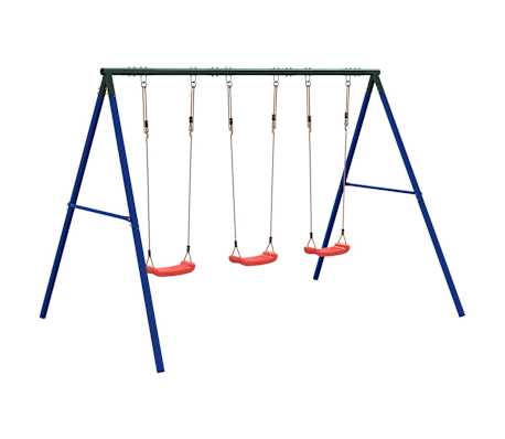 vidaXL Outdoor Swing Set with 3 Swings | vidaXL.ie