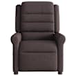 vidaXL Fotoliu rabatabil electric, gri deschis, textil | vidaXL.ro