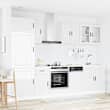 vidaXL 8 Piece Kitchen Cabinet Set Porto Black Engineered Wood | vidaXL.ie