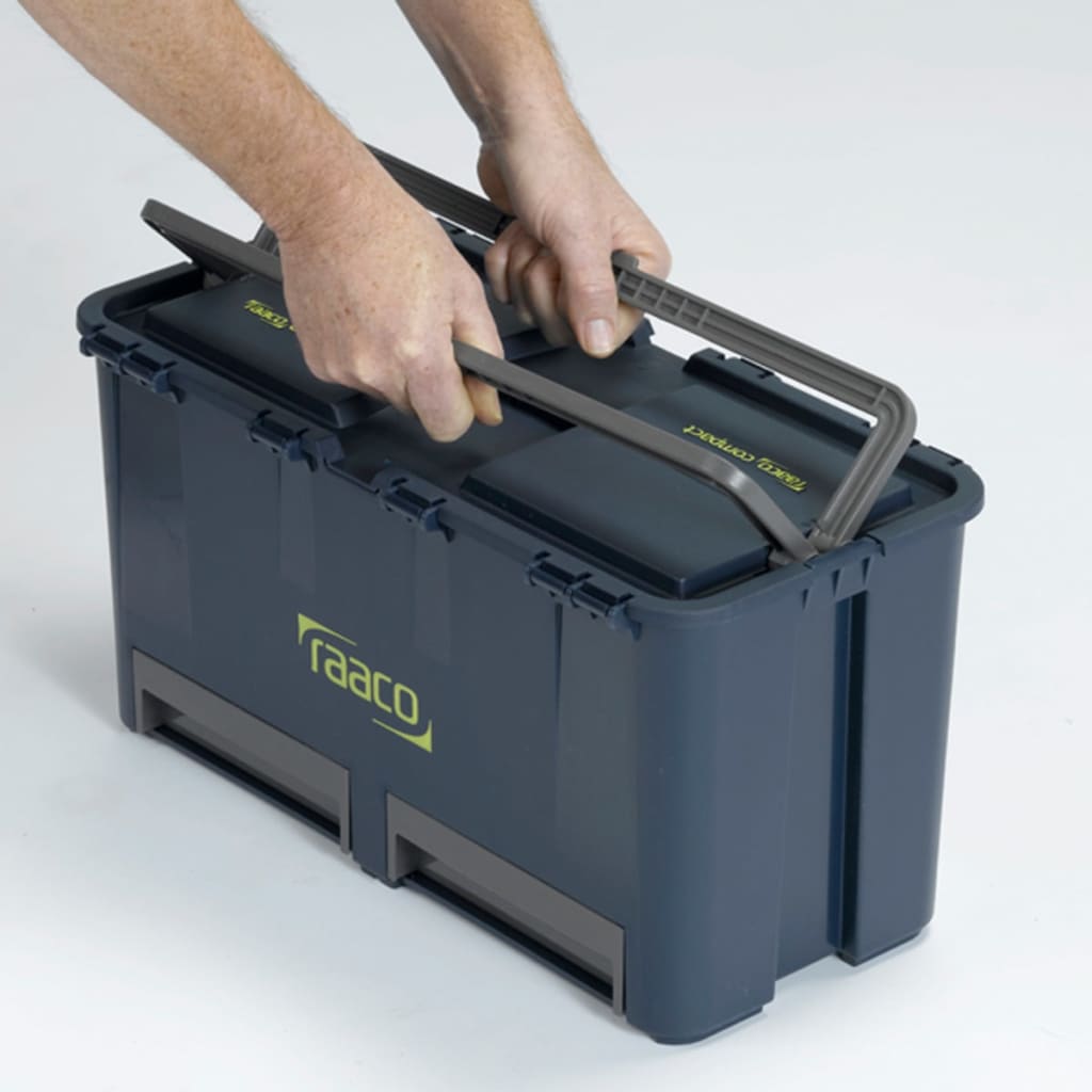 vidaXL.co.uk | Raaco Tool Box Compact 27 with 6 Inserts 136587