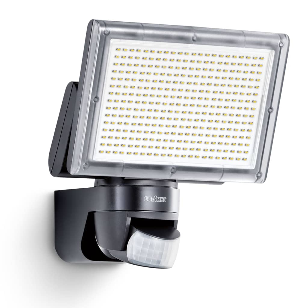 Steinel Sensor LED Floodlight XLED Home 3 Black 029722 | vidaXL.co.uk