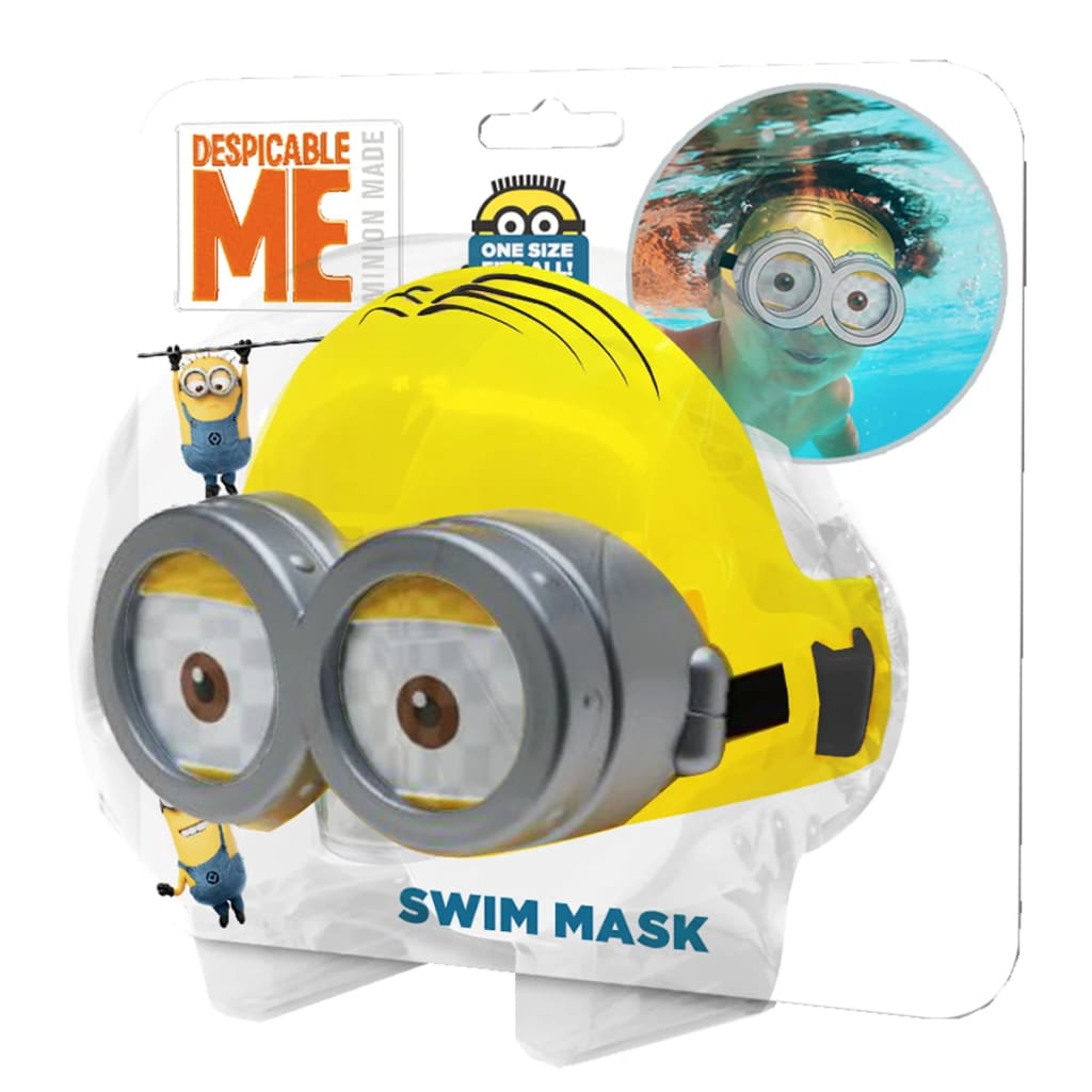 AK Sports Swimming Mask Minions Yellow MK902MI | vidaXL.co.uk